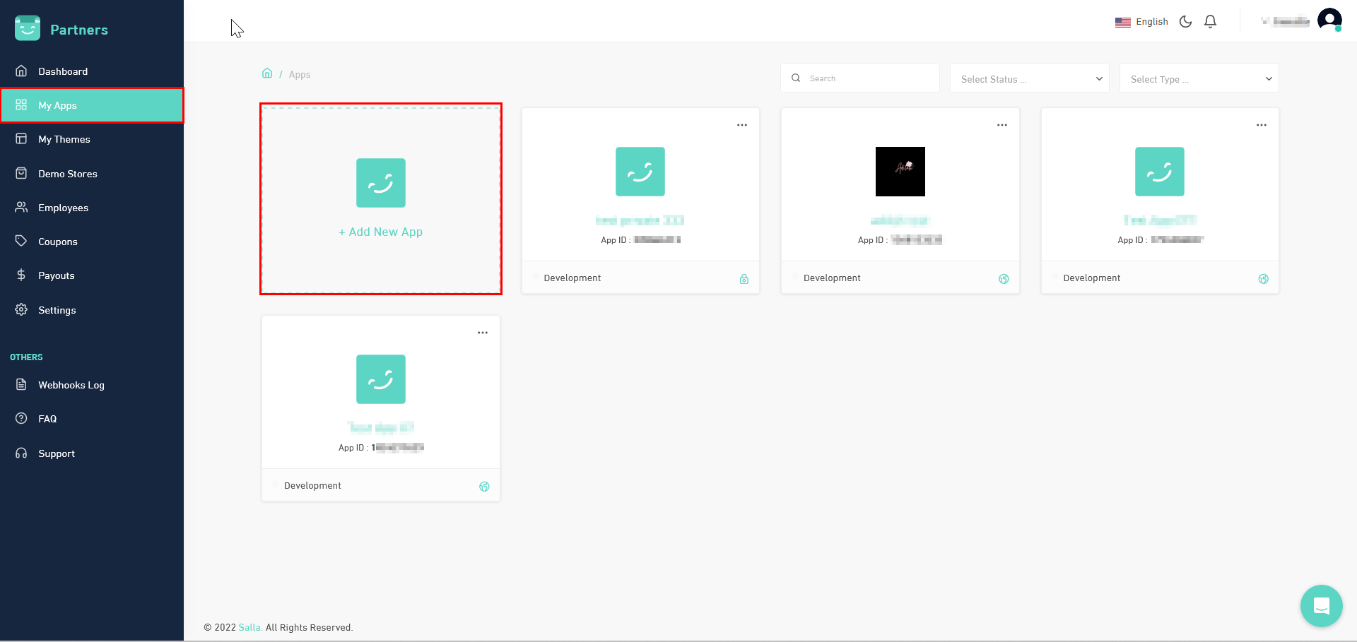 How to create and update Private Apps - Salla Developers