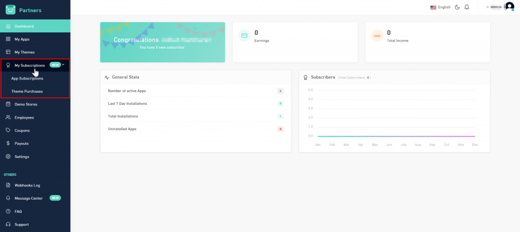 My Subscriptions: Partners Portal Hidden Gem - Salla Developers
