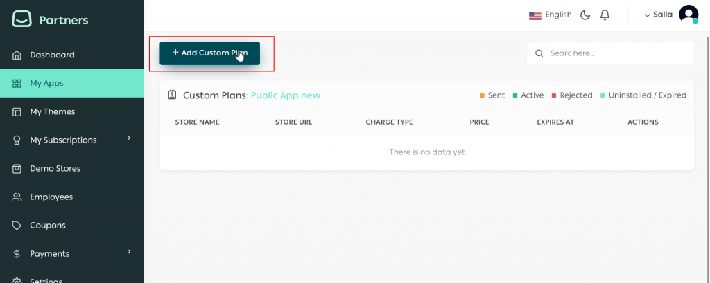 A Comprehensive Guide to Custom Plans - Salla Developers