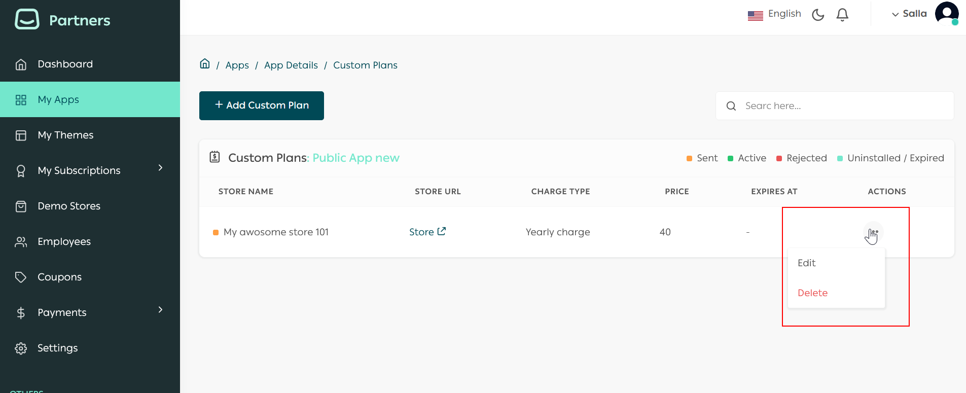 A Comprehensive Guide to Custom Plans - Salla Developers