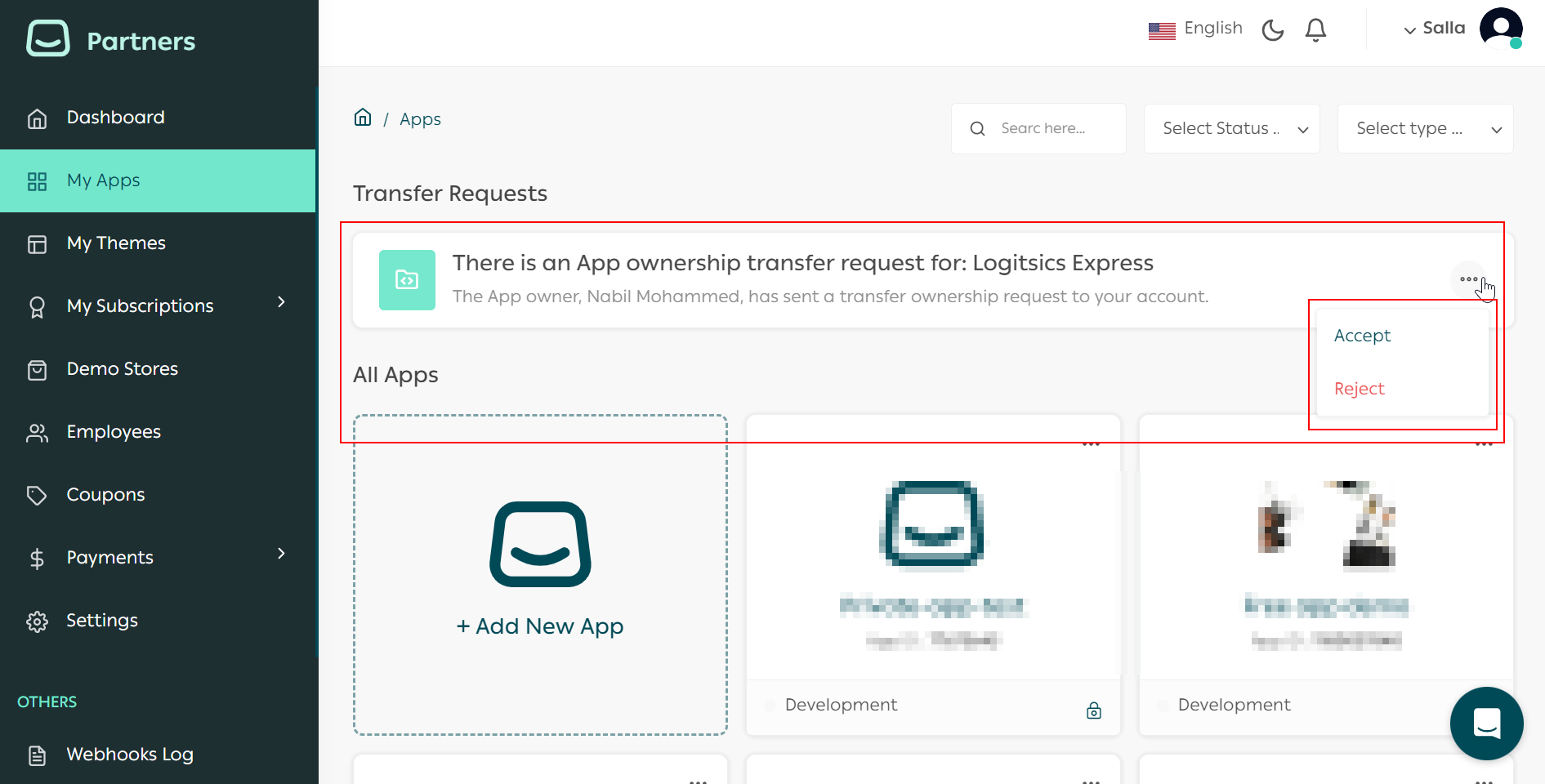 App Ownership Transfer: The Comprehensive Guide - Salla Developers