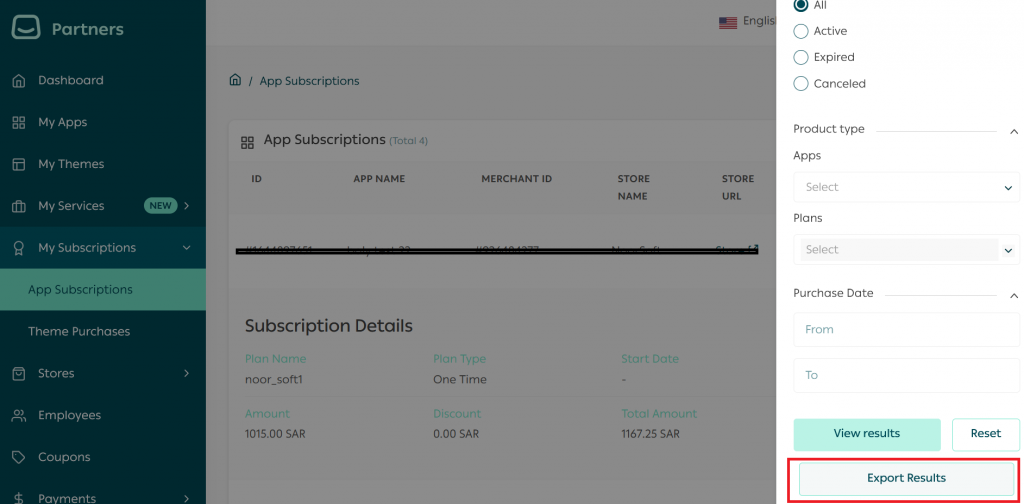 My Subscriptions: Partners Portal Hidden Gem - Salla Developers