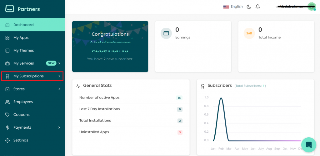 My Subscriptions: Partners Portal Hidden Gem - Salla Developers