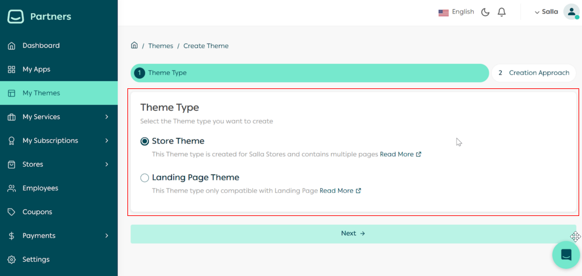 All About Private Themes - Salla Developers