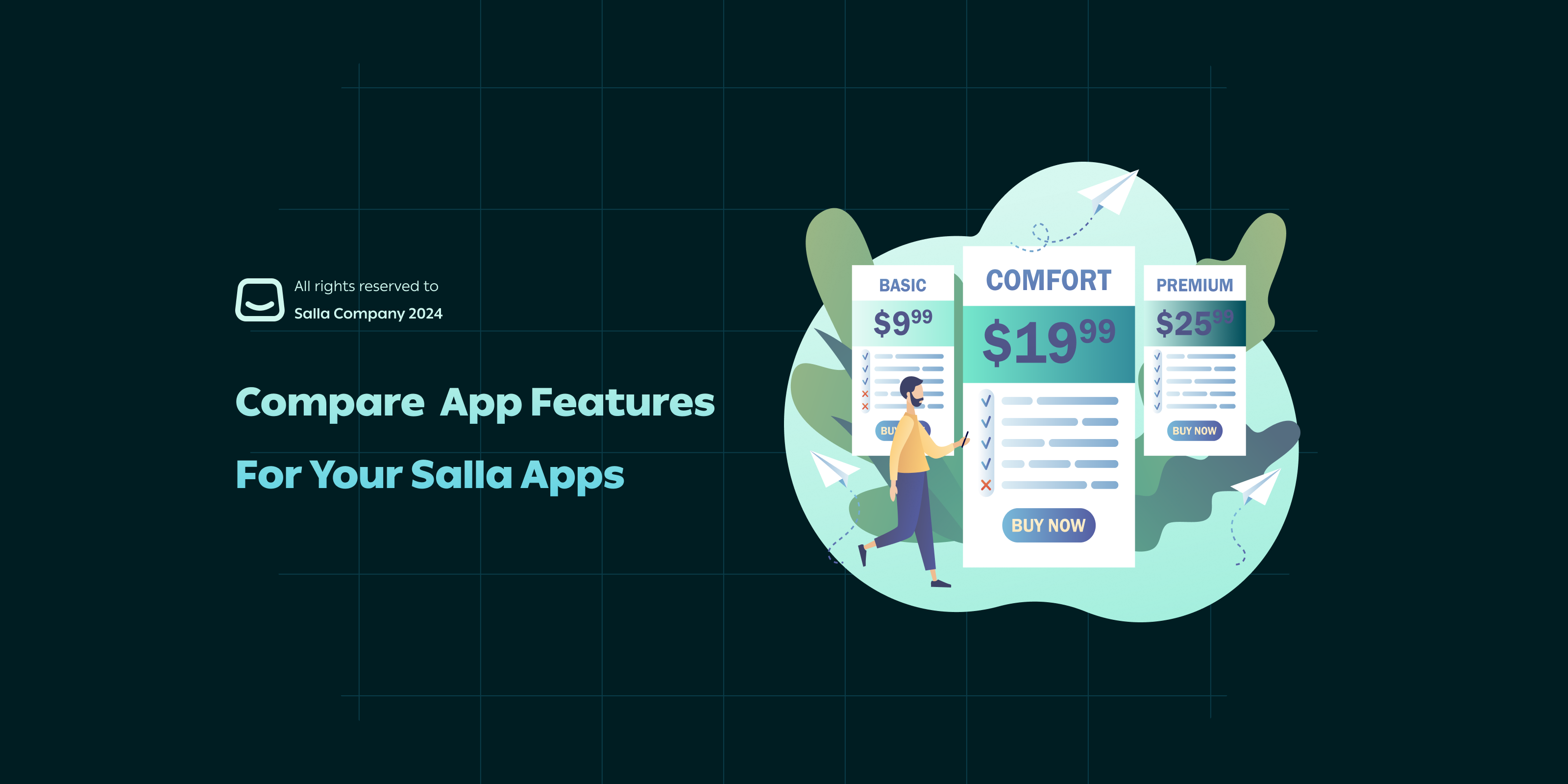 Compare App Features for your Salla Apps - Salla Developers