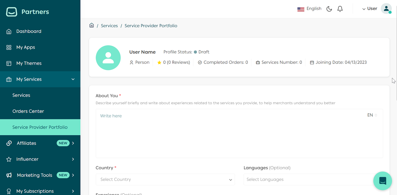 Salla Service Provider Profile - Salla Developers