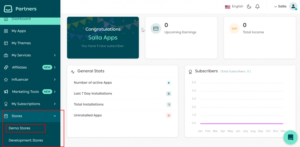 Themes Preview on Demo Stores - Salla Developers