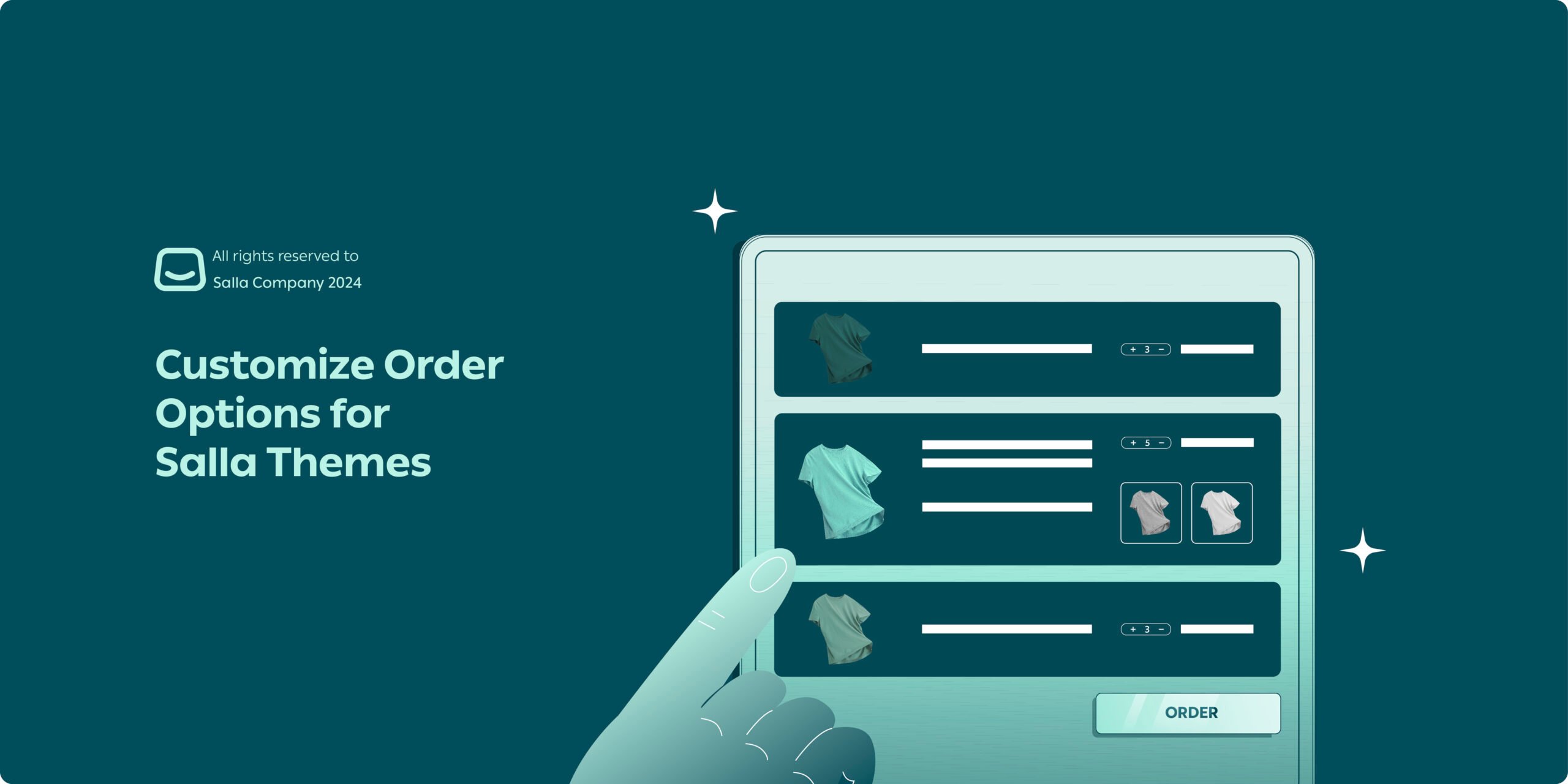 Customize Order Options for Salla Themes - Salla Developers