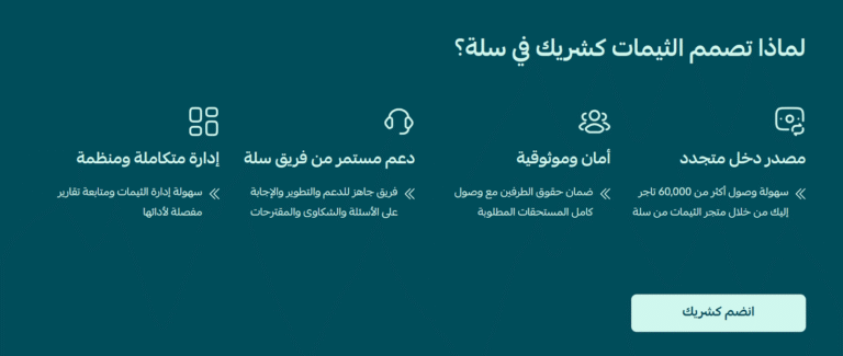 مرحبا بكم في بوابة شركاء سلة - Salla Developers