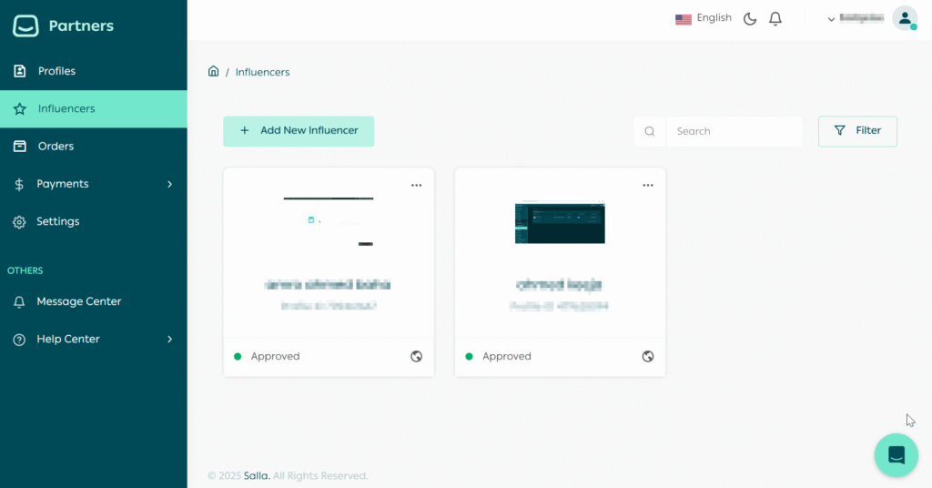 Influencers Agencies Redefining Partnership with Salla Partners - Salla Developers